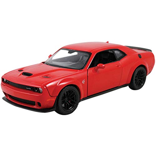 Buy Motor Max 2018 Dodge Challenger SRT Hellcat Widebody, Red 79350R ...