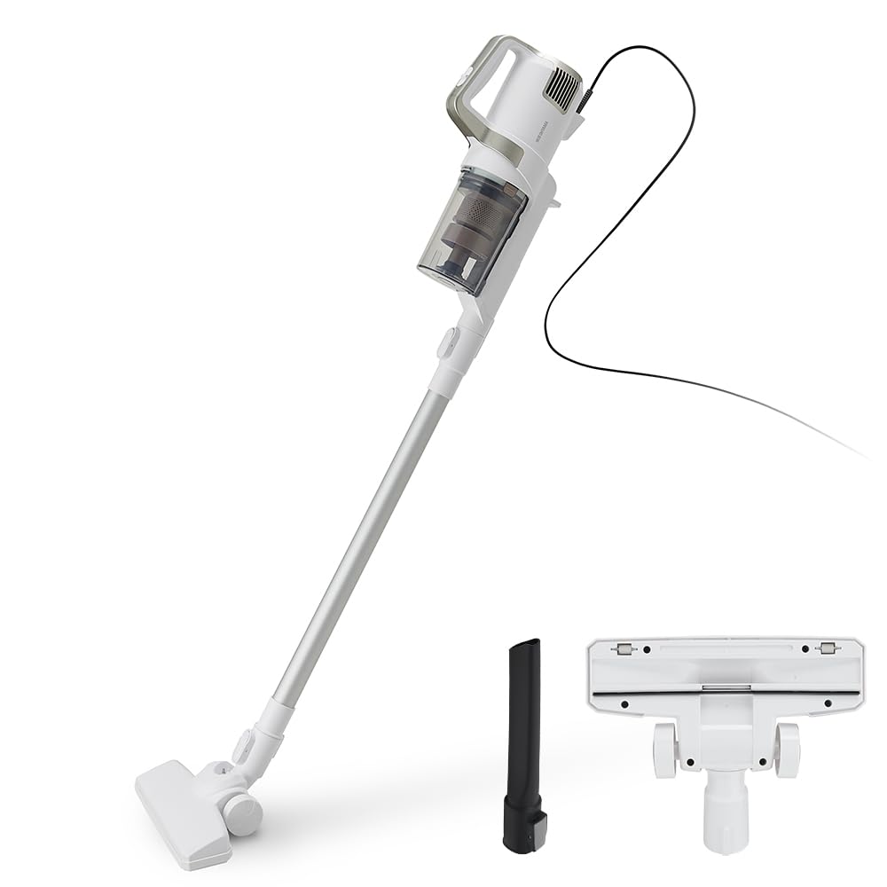 Mua Iris Ohyama SCA-110-W Stick Vacuum Cleaner, Cyclone Cleaner, Corded, Lightweight, 2 Ways to ...