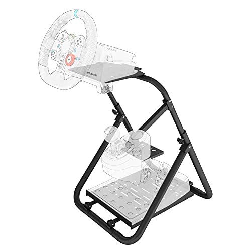 Eilsorrn Racing Wheel Stand Tilt-Adjustable Foldable Steering Wheel ...