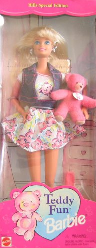 Teddy Fun BARBIE Doll w Teddy Bear - Hills Special Edition - Want It All