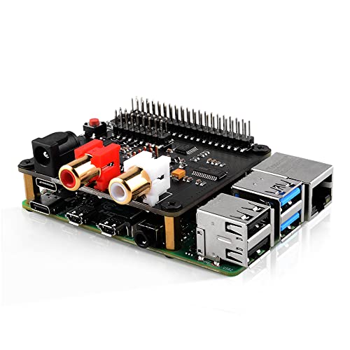 GeeekPi Raspberry Pi X930 Bluetooth 5.0 HiFi DAC HAT with Power ...