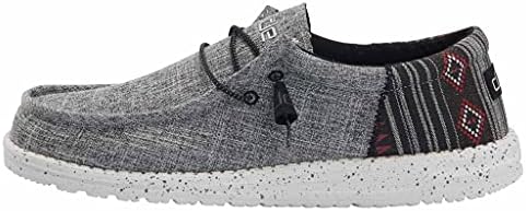 Hey Dude Men's Wally Funk Black Aztec, Size 11 price in Saudi Arabia ...