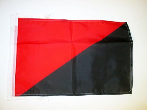 AZ FLAG Anarcho Syndicalism Movement Flag 18” x 12” cords – anarcho ...