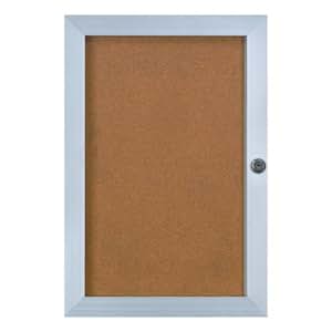 Amazon.com : Elevator Enclosed Bulletin Board (24" W x 36" H) : Office ...