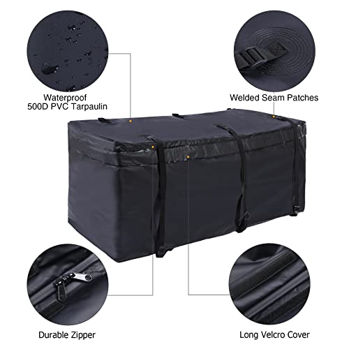 Vehicle Soft-shell Carriers Telyswee Hitch Cargo Carrier Bag, Hitch ...