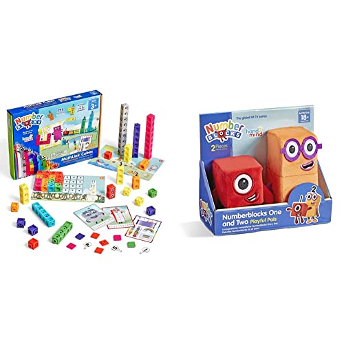 hand2mind MathLink Cubes Numberblocks 1-10 Activity Set, 30 Activities ...