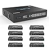 AVIshop 8x8 8x16 4KHDBaseT HDMI Matrix Switcher w/ 8 PoC HDBasT ...