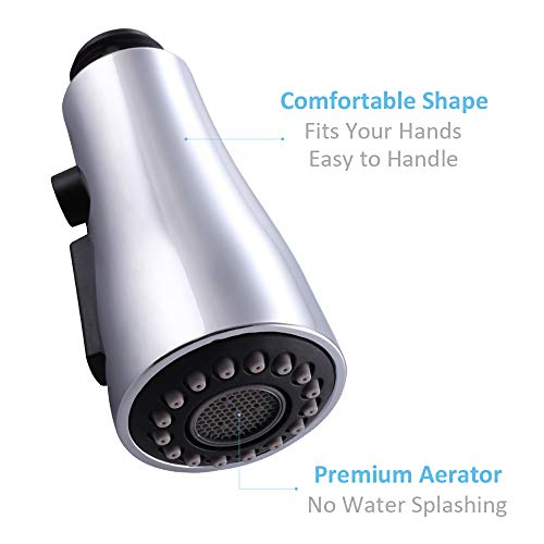 Kitchen Faucet Head, Angle Simple Sink Faucet Replacement Parts, Pull ...