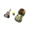 Custom WWII Military Airport Fuel Tractor Building Blocks Toy Set, WW2 ...