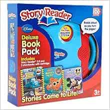 Amazon.com: Story Reader 2.0 Disney Deluxe Book Pack: Mater's Amazing ...