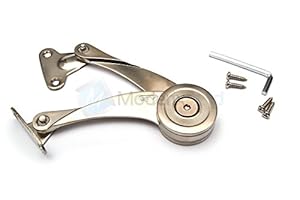 Adjustable Cabinet Lid Toy Box Support Hinge Stay On - Satin: Amazon.co ...