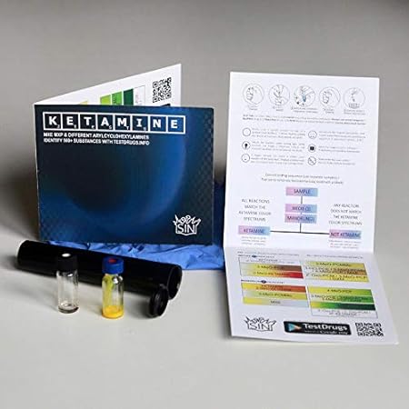 Ketamine Dual SIN Test Kit (Mecke + Mandelin Reagent): Amazon.co.uk ...