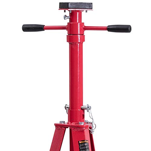 TOOLSEMPIRE Under Hoist Tripod Stand 2 Ton High Lift Jack Stand Reach ...