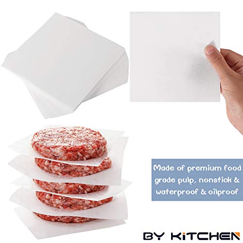 Burger Patty Paper, 5.5 x 5.5in, Set of 300, Patty Paper Squares ...