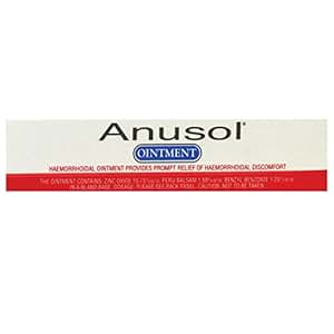 Amazon.com: Anusol Haemorrhoidal Ointment (50g, 1.7 oz): Health ...