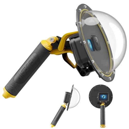 TELESIN Dome Port for GoPro Hero 13 Hero 12 Hero 11 Hero 10 Hero 9 ...