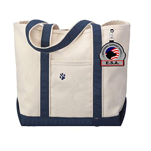 "Emotional Support Animal ESA"- Clip On Identification Patch Tag ...