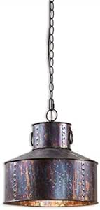 Uttermost 21924 Giaveno 1-Light Pendant, Bronze - Ceiling Pendant ...