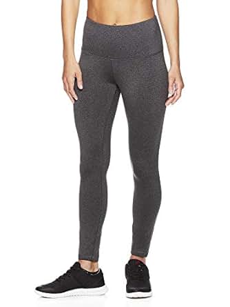 Amazon.com: Reebok Women's High Rise Leggings Performance Compression ...