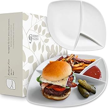 Amazon.com | Corelle Livingware Divided Plate, 10-1/4-Inch, Winter ...