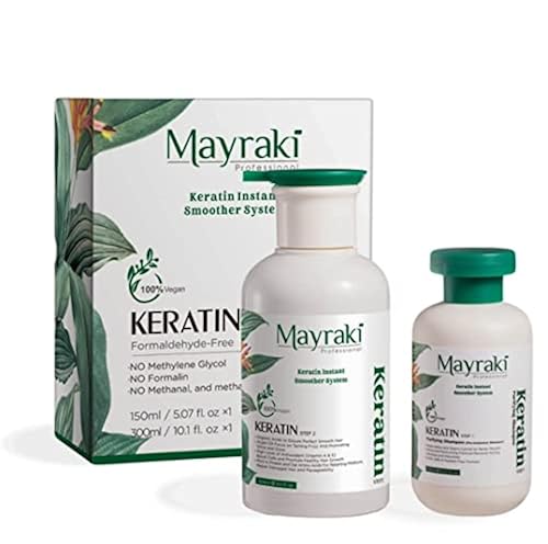 Mayraki Organic Hydrolyzed Keratin Instant Smoother System | 6th ...
