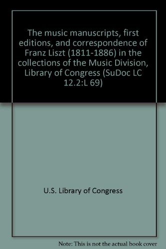 The Music Manuscripts, First Editions, and Correspondence of Franz ...