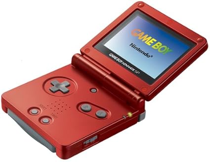 Game Boy Advance SP Flame Red: Amazon.co.uk: PC & Video Games