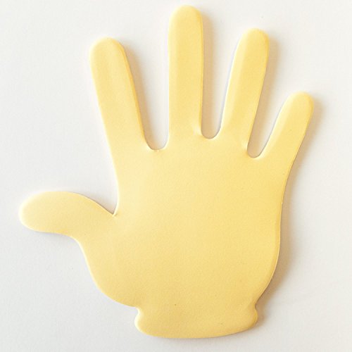 KKMO Fold Write Post it Handy Notes Hand Shaped Sticky Notes Sticker 90 ...