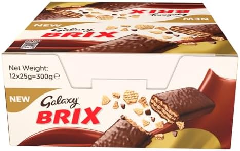 Galaxy Brix Wafer, 12 x 25 g price in Egypt | Amazon Egypt ...