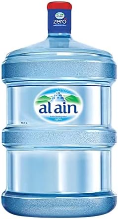 Al Ain Zero Water 5 Gallon (18.9 L) (Incl. 15 AED Refundable Security ...