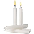 Amazon.com: MTBHY Thin Slim Taper Candles 4 Hours - 5 Inches Tall ...