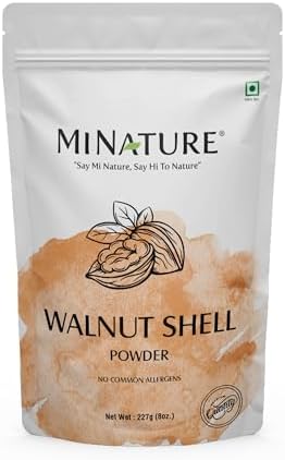 mi nature Walnut Shell Powder - No Silica or Any Artifical Additives ...