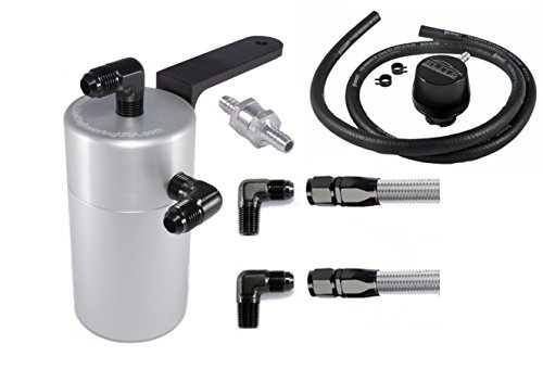 Buy Elite Engineering Standard PCV Oil Catch Can & Hardware with Black ...