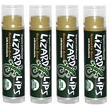 Amazon.com: Lizard Lips SPF 22 Lip Balm - Raspberry Cream 4 Pack (4 ...