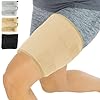 Vive Thigh Brace - Hamstring Quad Wrap - Adjustable Compression Sleeve ...