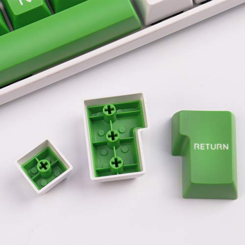 112 Keys GSA Profile Keycaps Double Shot ABS Ball Shape for Cherry Mx ...