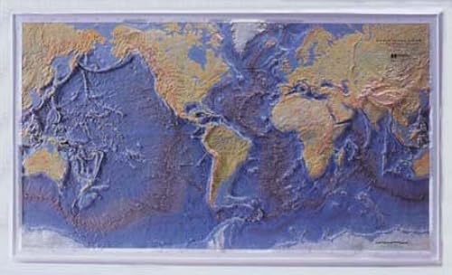 Hubbard Scientific 3D World Ocean Floor Map | A True Raised Relief Map ...