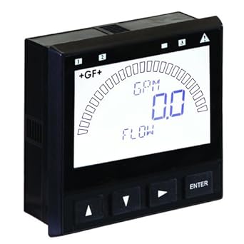 GF Signet 3-9900-1P The 9900 Transmitter, Panel Mount, Multi-Parameter, 1 Input, DC Power, 1 4 ...