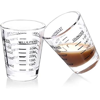 Amazon.com: Bullseye Measured Shot Glass by True: Home & Kitchen