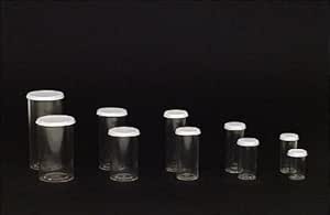 Amazon.com: 12 Sizes of Plastic Vials 12 Sizes 2.5 Dram to 50 Dram ...