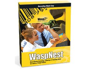 Wasp Nest WLR8900 CCD LR Barcode Scanner Suite - USB - complete package ...