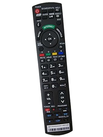 Replacement Remote Control for Panasonic Viera TV: Amazon.co.uk ...