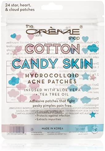 The Crème Shop Hydrocolloid Acne Pimple Zit Patch Sticker. Scar & Dark ...