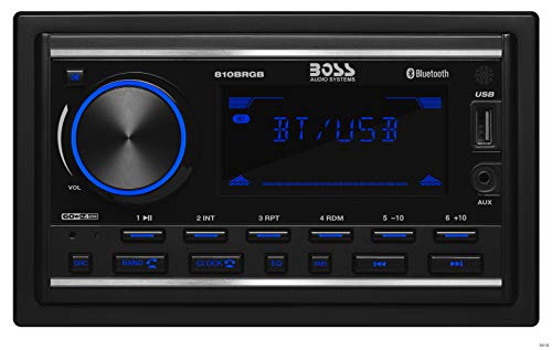 BOSS Audio Systems 810BRGB Multimedia Car Stereo - Double Din, - Want It All