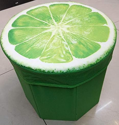 Muren Exotic Fruit Stool-Lemon: Amazon.in: Home & Kitchen