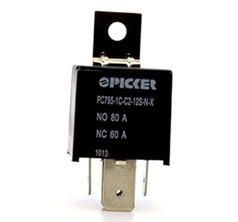 PC795-1C-C2-12S-N-X | 5 Pin SPDT 12 VDC Coil, 80/60 Amp Switching, Maxi ISO Sealed Automotive ...