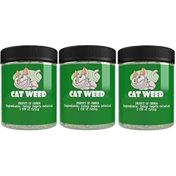 Amazon.com : Cat Weed Catnip has Maximum Potency Premium Blend Nip That Your Cats to Go Crazy ...