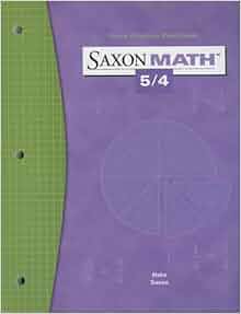 Saxon Math 5/4: Fact Practice Workbook: SAXON PUBLISHERS: 9781591412823 ...