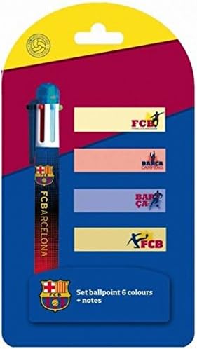 Export Fc Barcelona Pen 6 Colours With markers – BigaMart
