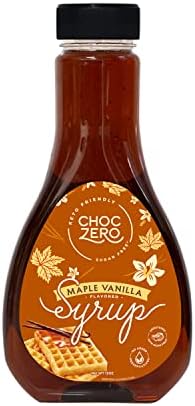 ChocZero's Maple Vanilla Keto Syrup - Sugar Free Pancake Syrups ...